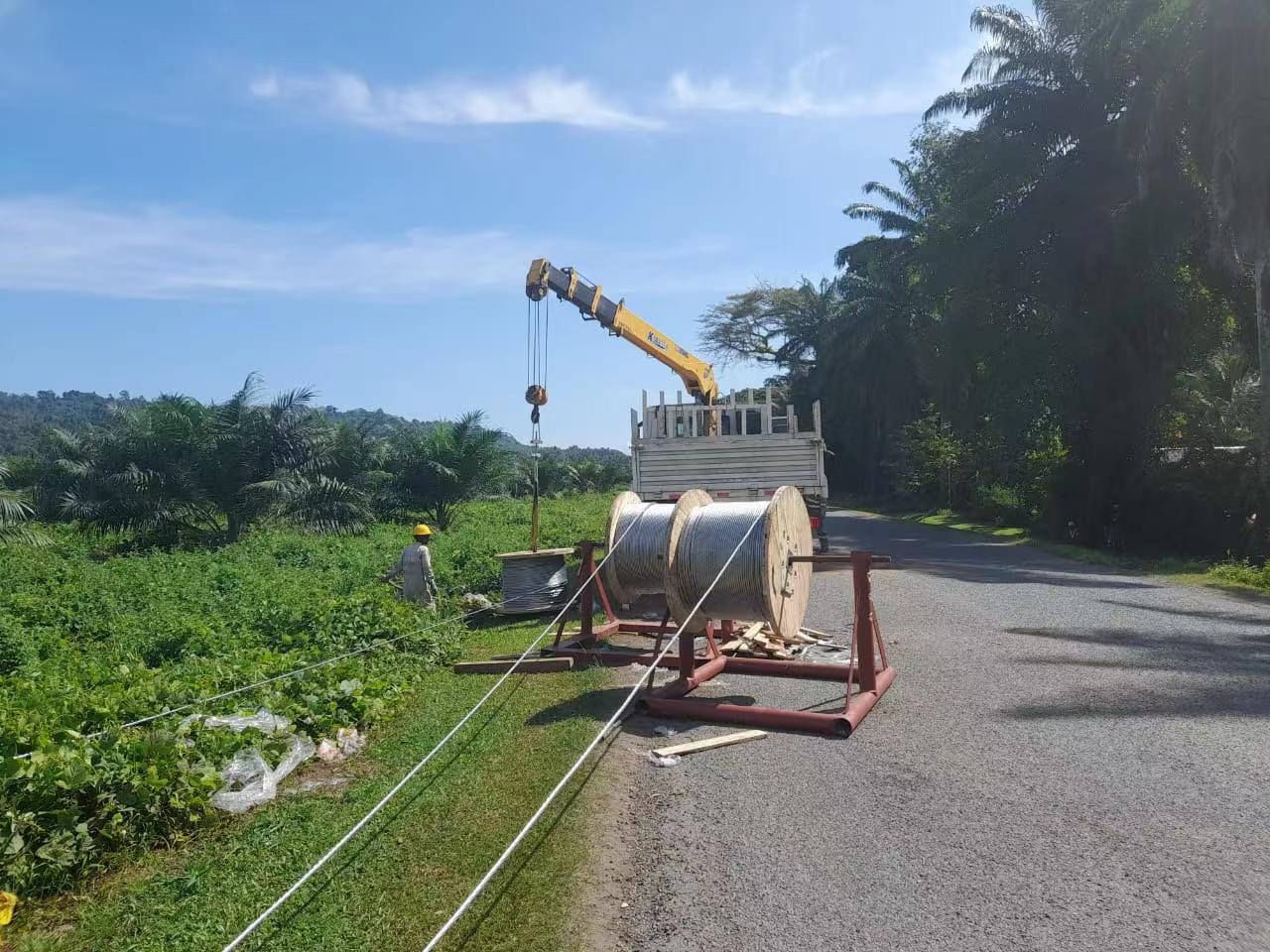 Project: 132kV Transmission Line - people's cable group china